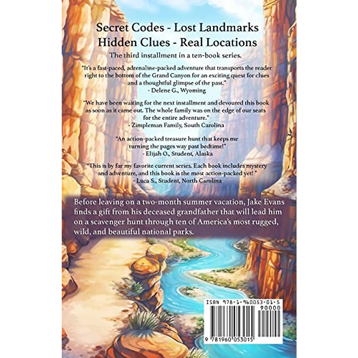 Adventure in Grand Canyon National Park: A Mystery Adventure (National Park Mystery Series)