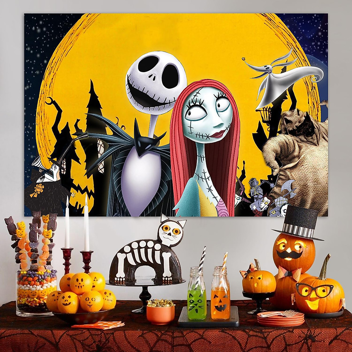 Happy Birthday Decorations, 5x3Ft Birthday Party Backdrop Banner Background Decorations for Boys and Girls Birthday Party Supplies Indoor Outdoor Photo Booth Props