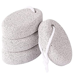 4 Pcs Value Pack Pumice Stone, Pumice Stone for Feet, KUTOLAKI Natural Lava Foot Pumice Stone, Pumice Scrubber Foot Stone Exfoliating Callus Remover, Pumice Stone Remove Dead Skin for Hand, Foot