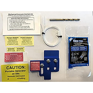 GenSafety SM200 Siemens & Murray 150A and 200A Generator Interlock Kit - Anodized