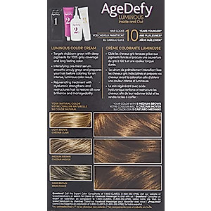 Clairol Age Defy Permanent Hair Dye, 5 Medium Brown Hair Color, Pack of 1