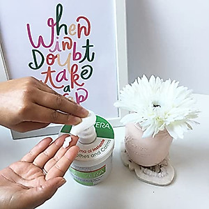 Advanced Clinicals Aloe Vera + Vitamin C + Hyaluronic Acid Face & Body Cream Moisturizing Skin Care Lotion, Skincare Moisturizer For Dry Skin, Age Spots, Blotchy Skin, & Sun Damaged Skin, Large 16 Oz