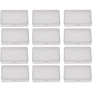 WisVertor 12pcs Transparent Anti Dust Cover Cartridge Game Case Box for Nintendo Game Boy Advance GBA, GBA SP