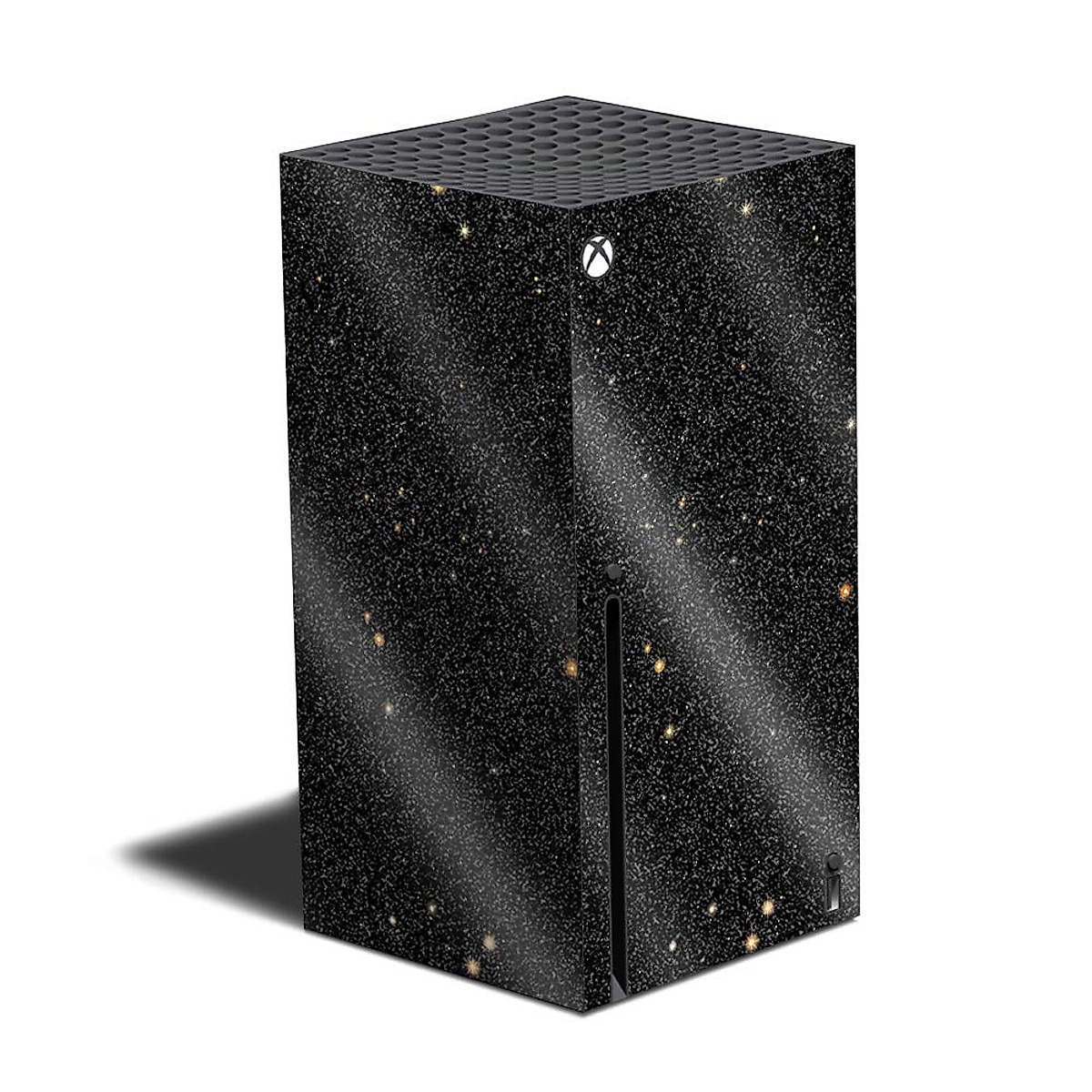 MIGHTY SKINS Glossy Glitter Skin Compatible with Xbox Series X - Deep Space | Protective, Durable High-Gloss Glitter Finish | Easy to Apply and Change Styles | Made in The USA (GL-MIXBSERX-Deep Space)
