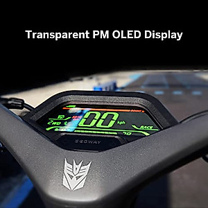 Segway Transformers GT2 SuperScooter Megatron Limited Edition- Dual 3000W Motor, 55.9 Miles & 43.5 MPH, Electric Scooter Adults for Commuting W/T 11" Tires, 2WD, Suspension System