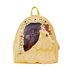 Loungefly Disney Beauty and the Beast Belle Lenticular Mini Backpack | Disney Backpacks Standard