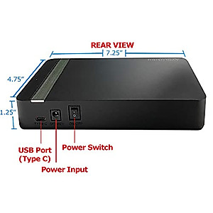 Avolusion HDDGEAR PRO X 8TB USB 3.0 External Gaming Hard Drive for PS5 Game Console - 2 Year Warranty