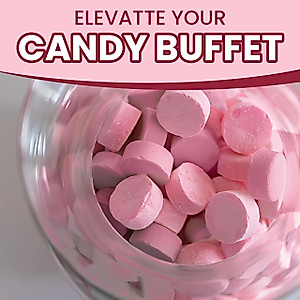 Canada Mints Pink Wintergreen Bulk Gifts For Mother's Day - 2 Pounds Approx 265 Pink Candy Melts - Perfect For Mother's Day Gift Baskets For Mom