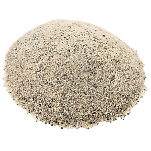 KAYSo INC Silica Sand for Fire Pits,Fire Places,Gas Fire,Base Layer Decoration-10lb Heat and Fire Proof,White Amber,Small