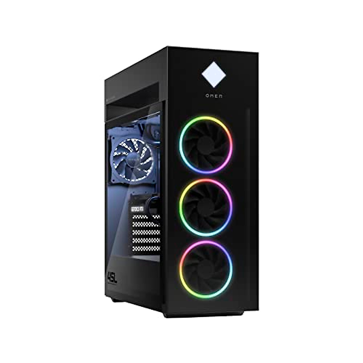 HP OMEN 45L Gaming & Entertainment Desktop PC (Intel i9-13900K 24-Core, 32GB DDR5 4400MHz RAM, 128GB PCIe SSD + 2TB HDD (3.5), GeForce RTX 4090, WiFi, Bluetooth, Win 11 Pro) with 120W G4 Dock
