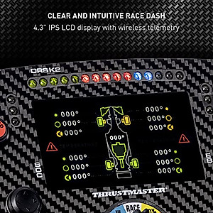 Thrustmaster Ferrari SF 1000 Edition Officially Licensed Formula One Wheel Add On  (XBOX Series X/S, One, PS5, PS4, PC)