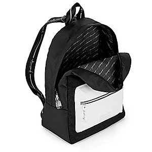 Kendall + Kylie Los Angeles Womens' Colorblock Backpack (Black and White, One Size Fits Most)