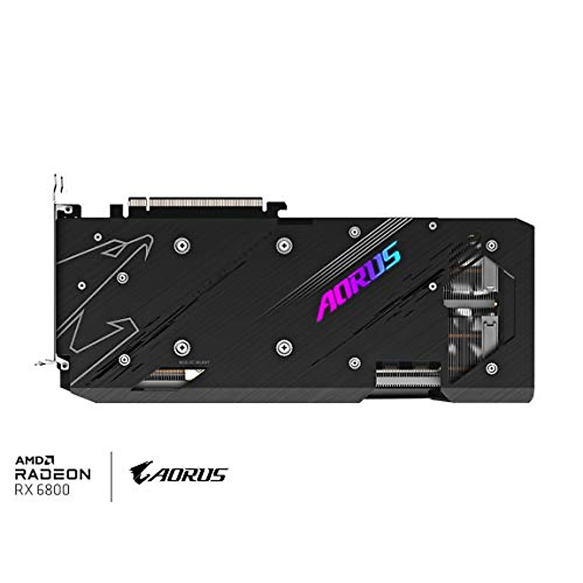 Gigabyte AORUS Radeon RX 6800 Master 16G Graphics Card, MAX-Covered Cooling, 16GB 256-bit GDDR6, GV-R68AORUS M-16GD Video Card
