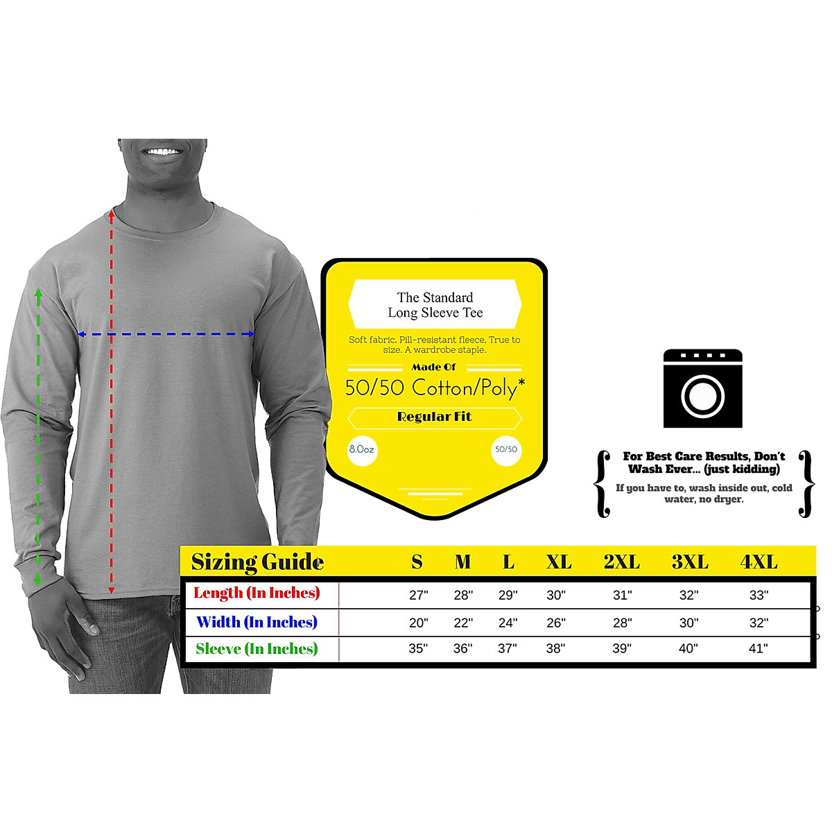 Shelby Cobra USA Logo Emblem Powered by Ford Motors Cars and Trucks Front and Back Mens Long Sleeve Shirt, Black, XX-Large