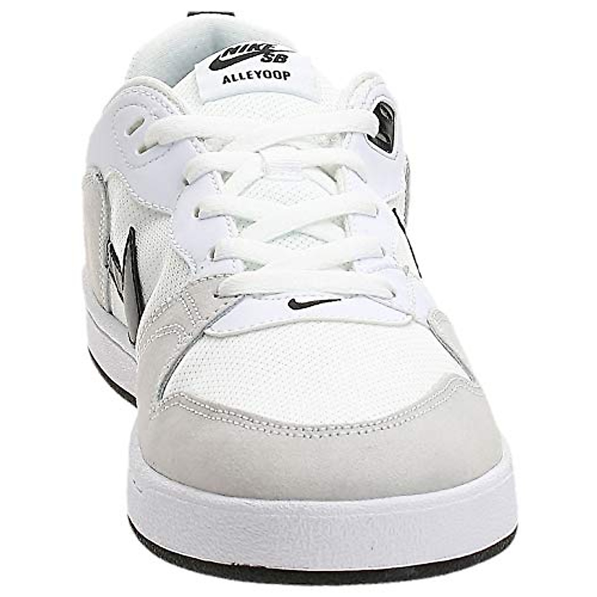 Nike SB Alleyoop Mens Trainers CJ0882 Sneakers Shoes (UK 8 US 9 EU 42.5, White Black White 100)