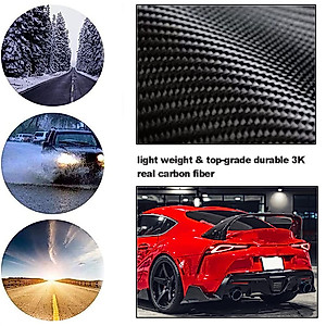 A90 Real Carbon Fiber Rear Trunk Spoiler for Toyota Supra A90 2019-2021 Rear Spoiler Wing Lip Factory Outlet