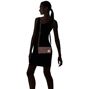 Carhartt Legacy Women's Essentials Crossbody Bag and Waist Pouch, Wine