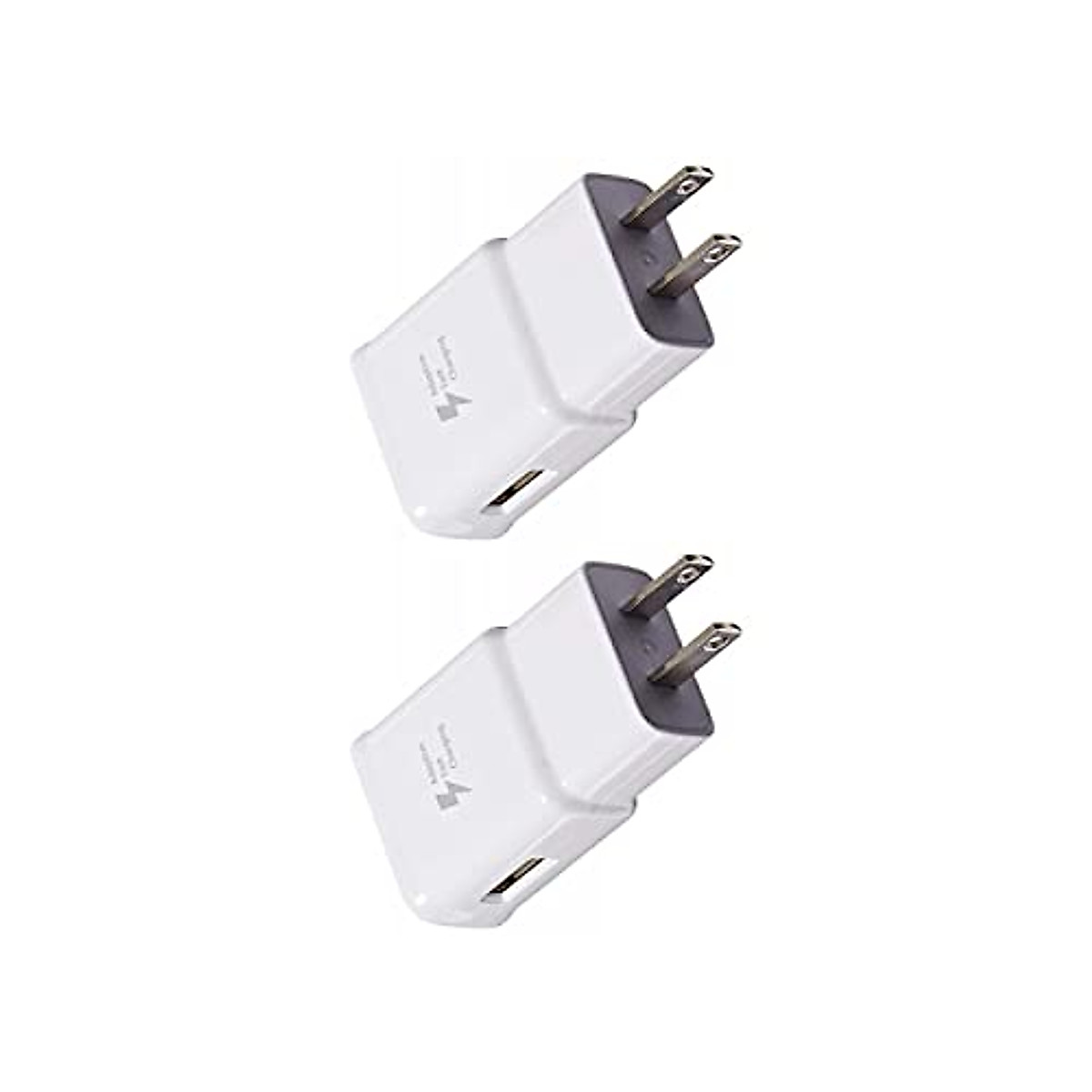 Original Samsung Adaptive Fast Charging Wall Adapter for Galaxy Galaxy S8 S9 Plus Note 8 (2 PACK)