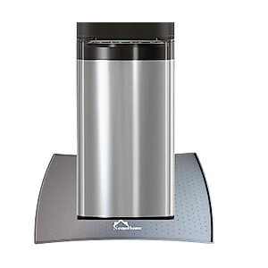 Water Cooler Dispenser Mat for Hardwood Floor and Countertop, Heat Resistant, Support Heavy Weight, Large, Grey