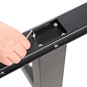 SCKTFS Computer Desk Laptop Desk Rolling Single Electric Height Adjustable Desk for Office Home Furniture (Color : OneColor)