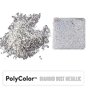 Diamond Dust Metallic Powder (PolyColor) - Mica Powder for Epoxy Resin Kits, Casting Resin, Tumblers, Jewelry, Dyes, and Arts and Crafts! Color Pigment Powder Creates Fast & Easy Metallic Effects!