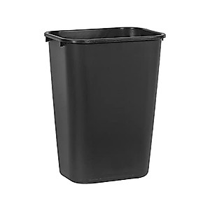 RCP295700BK - Deskside Plastic Wastebasket