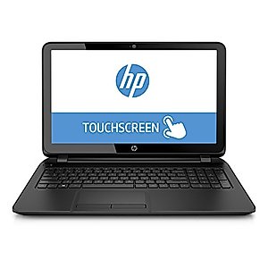 HP 15-F222WM 15.6" Touch Screen Laptop (Intel Quad Core Pentium N3540 Processor, 4GB Memory, 500GB Hard Drive, Windows 10)