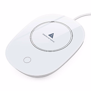 Coffee Warmer, ROFAKU Coffee Mug Warmer for Desk Cup Warmer with Automatic shut off for Office Home Use Gift Beverage Candle Wax Cup Warmer Heating Plate (Up To 131F/55C) for Coffee Milk Tea Heater