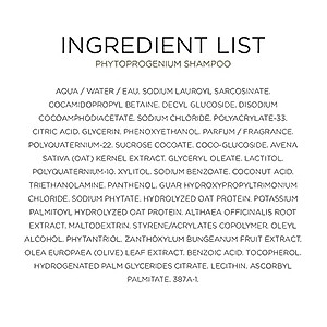 PHYTO Progenium Ultra-Gentle Shampoo, 8.45 Fl Oz