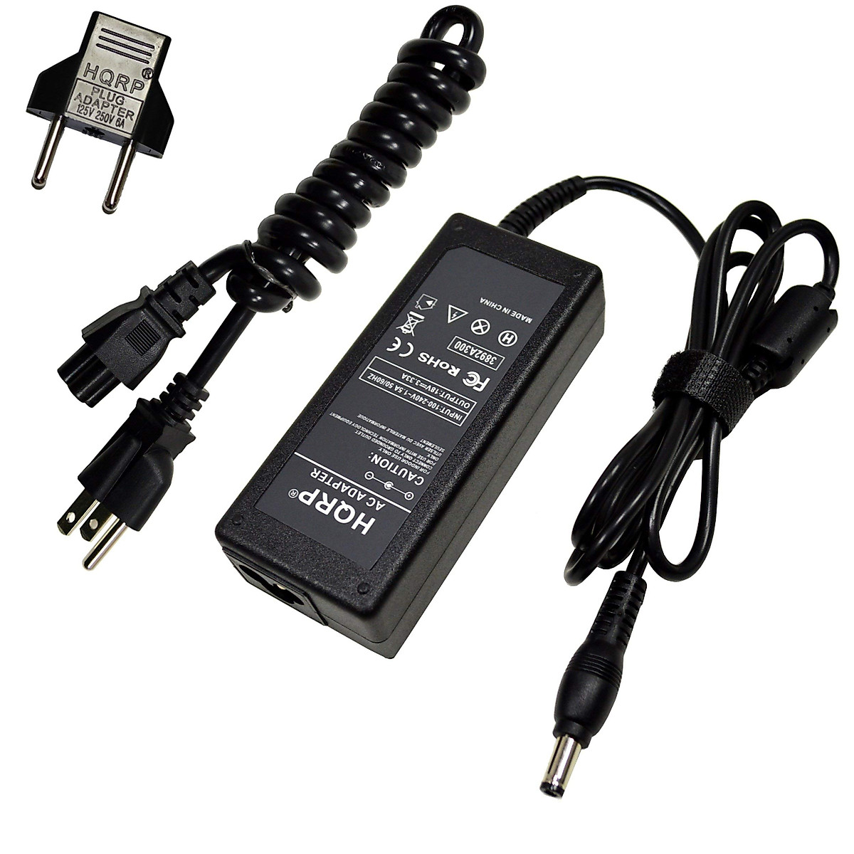 HQRP AC Adapter Compatible with Bose Companion 20 Multimedia Speaker System 329509-1300 PSM36W-180 Power Supply Cord Adaptor + Euro Plug Adapter