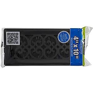 Decor Grates ST410 Classic Collection Décor Design Painted, 4x10 Inches, Floor Register