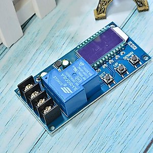 Comimark 1Pcs XY-L10A/XY-L30A Lithium Battery Charge Controller Protection Board 6-60V LCD Display (XY-L30A)