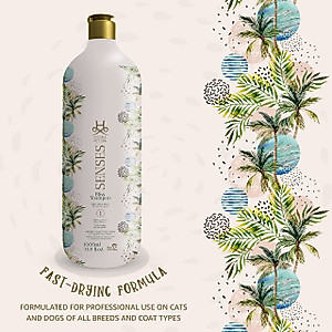 Hydra Senses Bliss Shampoo for Dogs and Cats, Coconut Water Pet Shampoo, Pet Moisturizing Shampoo for All Breeds, Repairs Coat Damage