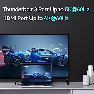 USB C Adapter for MacBook Pro 2022 2021 2020, MacBook Pro USB Adapter, 7 in 2 MacBook Pro Accessories for MacBook Pro/Air M1M2, Mac Dongle with 4K HDMI, 2 USB 3.0, TF/SD, USB-C 100W and Thunderbolt 3