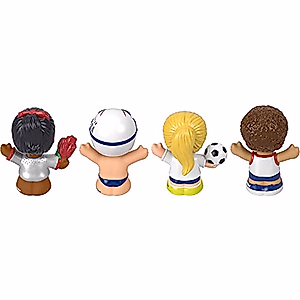 Fisher-Price Little People Collector Team USA Classic Figure Set, 4 Athlete Figures in a giftable Package for Sports Fans Ages 1-101 Years