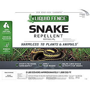 Liquid Fence Snake Repellent Granular, 2-Pound