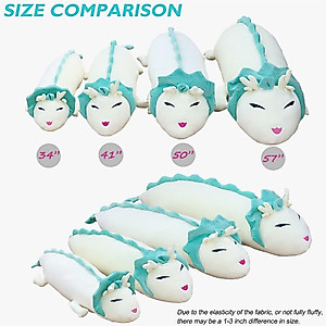 Hofun4U Dragon Plush Pillow, 34 Inch Dragon Stuffed Animals, Christmas Birthday Gift for Adults Kids Girls Boys