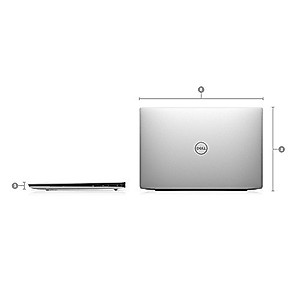 2018 Dell XPS 9370 Laptop, 13.3in UHD InfinityEdge Touch Display, 8th Gen Intel Core i7-8550U, 8GB RAM, 256 GB SSD, Fingerprint Reader, Windows 10, Silver (Renewed)