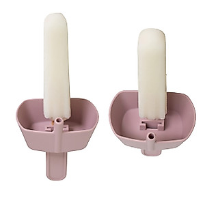 Mango Co. Silicone Popsicle Holder With Straw Drip Free 2 PACK