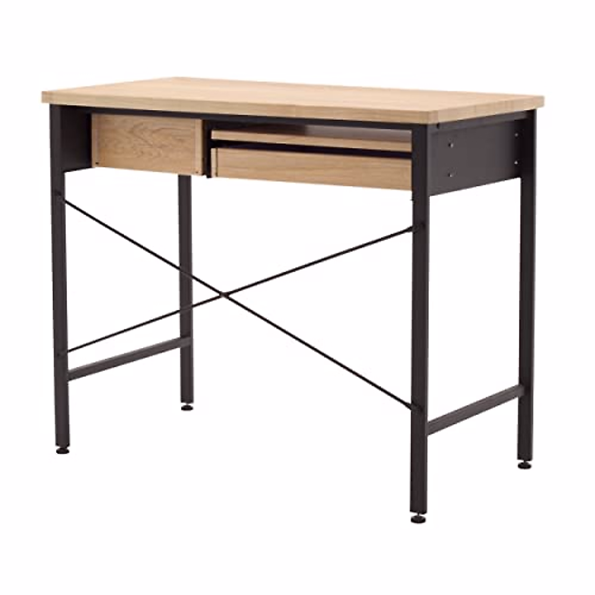 Calico Designs Compact Art Drawing/Computer Desk for Kids in Ashwood/Graphite 51241