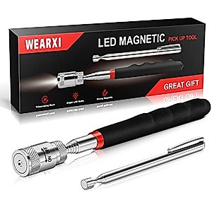 Gifts for Men, Magnetic Pickup Tool for Men, Christmas Stocking Stuffers for Men, Cool Gadgets for Men, Dad, Husbands, Unique Gifts for Dad, Gifts for Men Who Have Everything