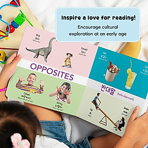 My First Korean Words Series: Korean English Bilingual, Korean Baby Book Kids Books Childrens Books, Korean Book For Kids