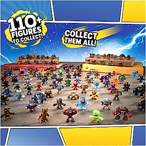 Million Warriors, 40-Pack Collectible Figures, Guaranteed Rare Warrior, Surprise Kids Toys for Boys and Girls Ages 5 and Up (Styles May Vary)