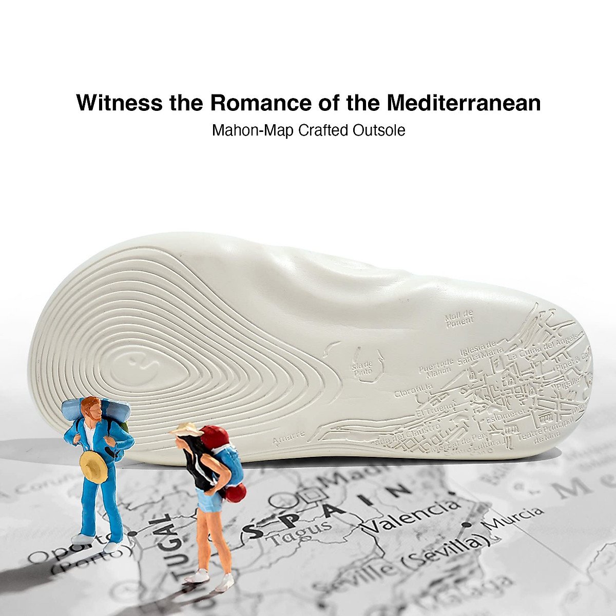 UIN Women's Walking Shoes Art Travel Slip On Casual Lightweight Fashion Sneaker Toledo Ⅹ Bouncing Black (7.5)