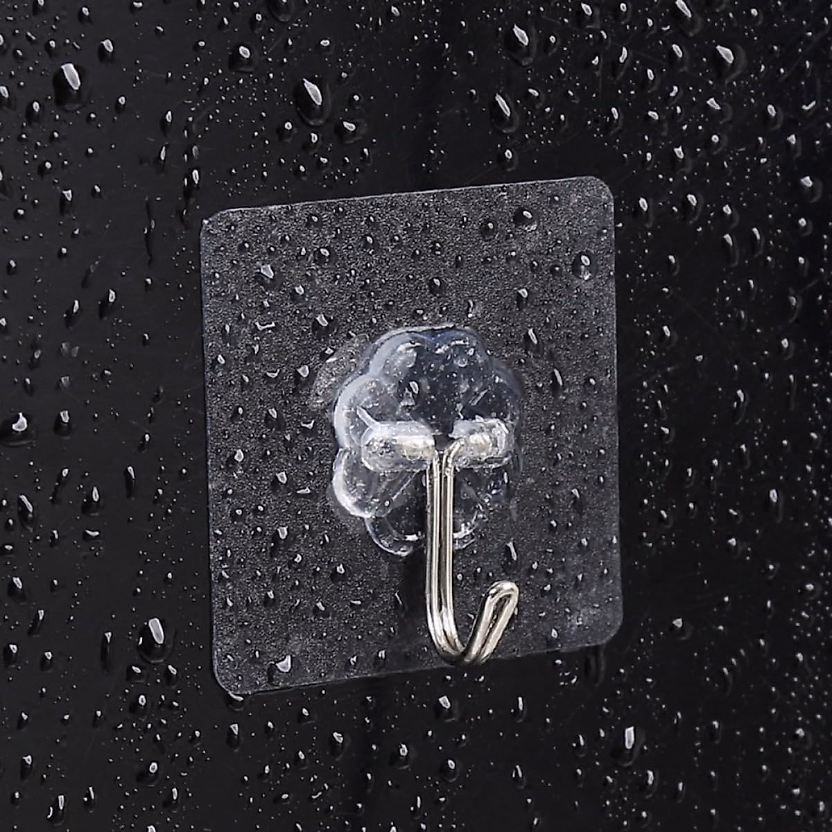 ABOOFAN 20 Pcs Nail- Hook Ceiling Hook White Round Stool House Shaped Floating Shelves Invisible Hook Clear Adhesive Hooks Metal Camera Sticker Fix It Toddler Toy Wall Hook Water Proof