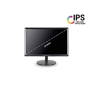 HP EliteDesk 800 G2 SFF Desktop Computer 24 Inch FHD Monitor Dual Hard Drive PC(Intel i5-6500 Up to 3.6GHz, 8GB RAM, 128GB SSD + 1TB HDD, WiFi, HDMI, Windows 10 Professional) (Renewed)