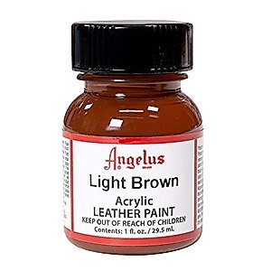 Angelus Light Brown Acrylic Leather Paint