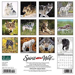 Spirit of the Wolf 2021 Wall Calendar