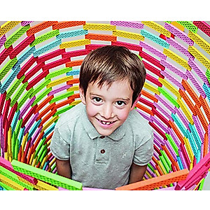 Tegu 120 Piece Perfect Blocks Building Set, Rainbow (Amazon Exclusive)