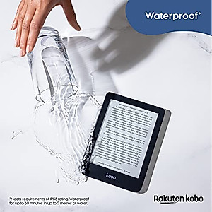 Kobo Clara 2E | eReader | Glare-Free 6” HD Touchscreen | ComfortLight PRO Blue Light Reduction | Adjustable Brightness | WiFi | 16GB of Storage | Carta E Ink Technology | Waterproof